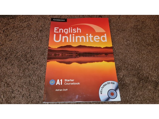 English unlimited, A1 starter coursebook + DVD