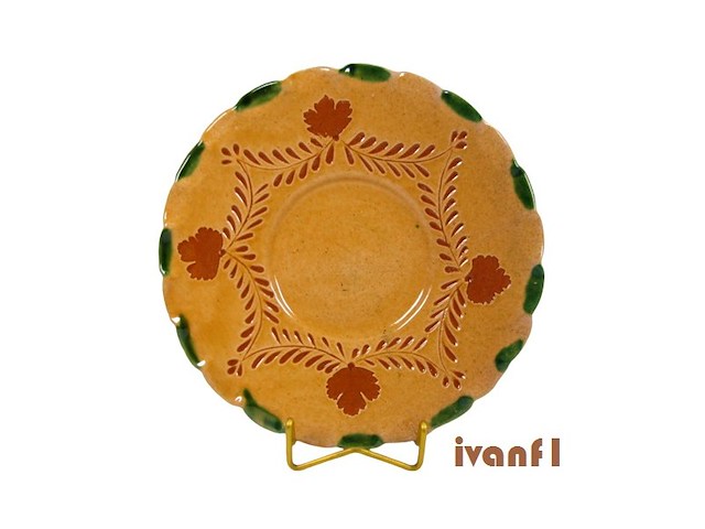 N. J. Csákvár - Mađarski keramički ukrasni tanjir