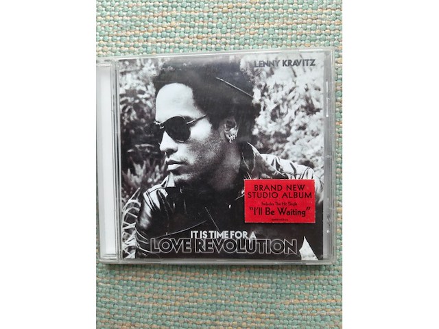 Lenny Kravitz It is time for a love revolution
