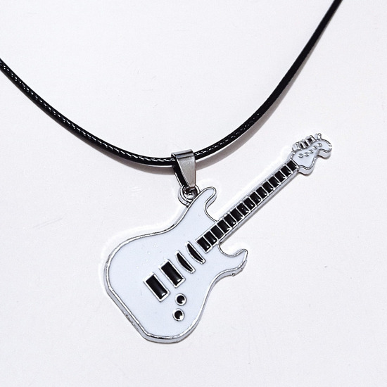 Ogrlica bela gitara