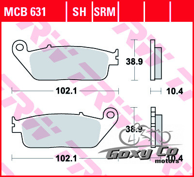 TRW MCB631 Organic