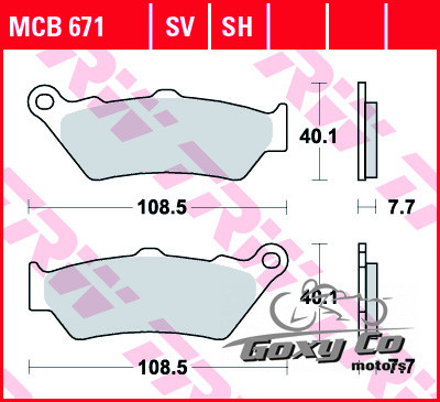 TRW MCB671 Sinter