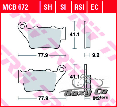 TRW MCB672 Sinter