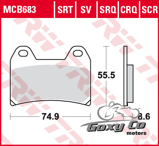 TRW MCB683 Sinter