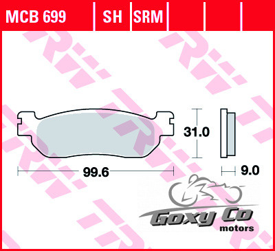 TRW MCB699 Maxi scooter