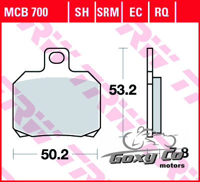 TRW MCB700 Maxi scooter