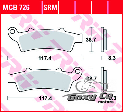 TRW MCB726 Maxi scooter