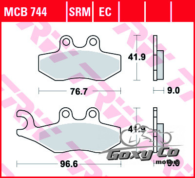 TRW MCB744 Organic