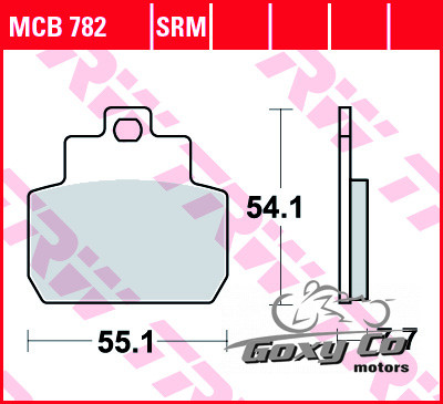 TRW MCB782 Organic