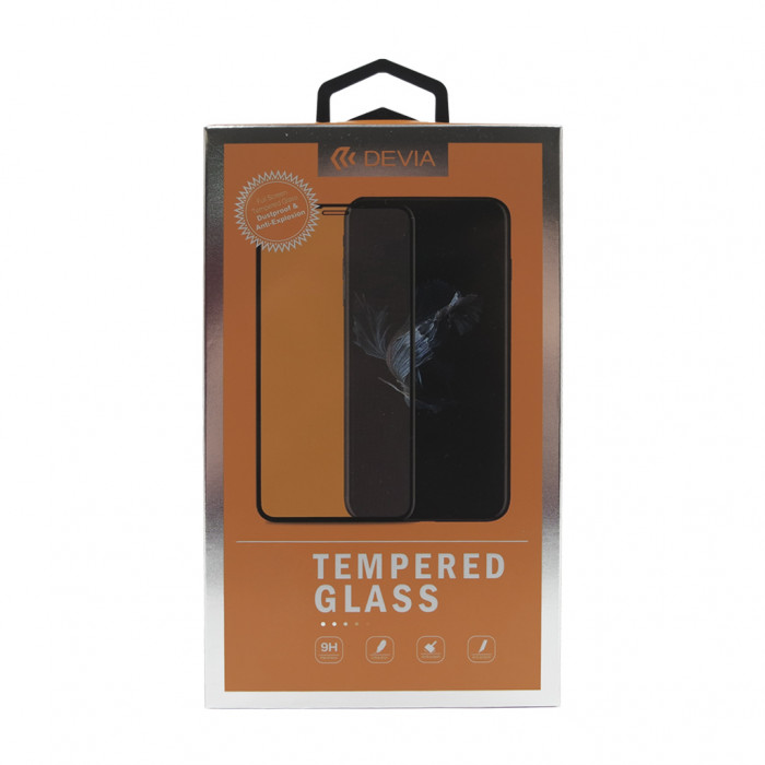 Glass Devia za Iphone 7/8/SE 2020 Entire view black