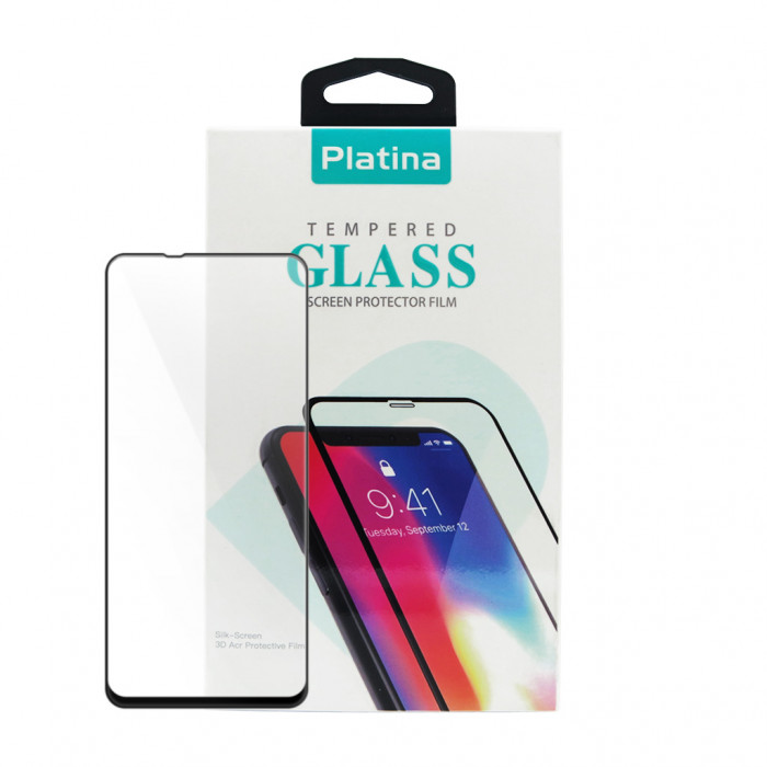 Tempered Glass 3D Platina za Samsung A8 Plus