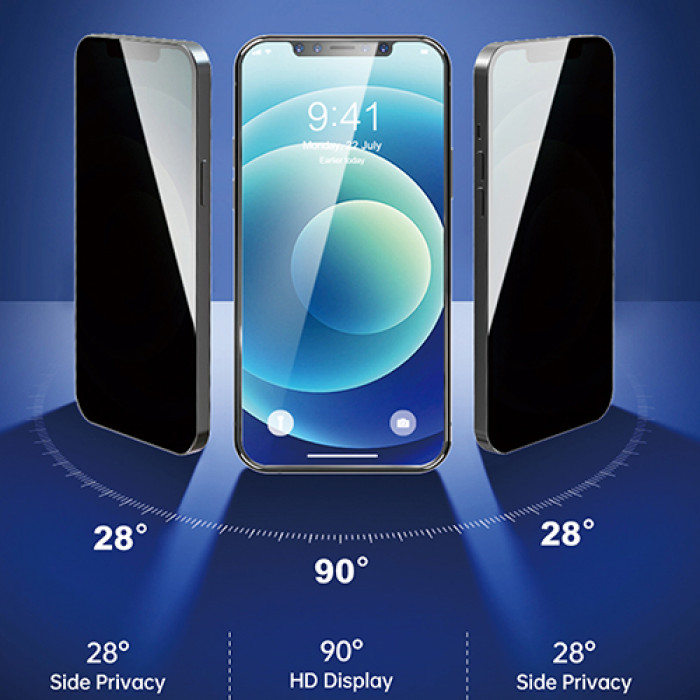 Zastitno staklo Privacy Devia Van Series za Iphone 13 pro max