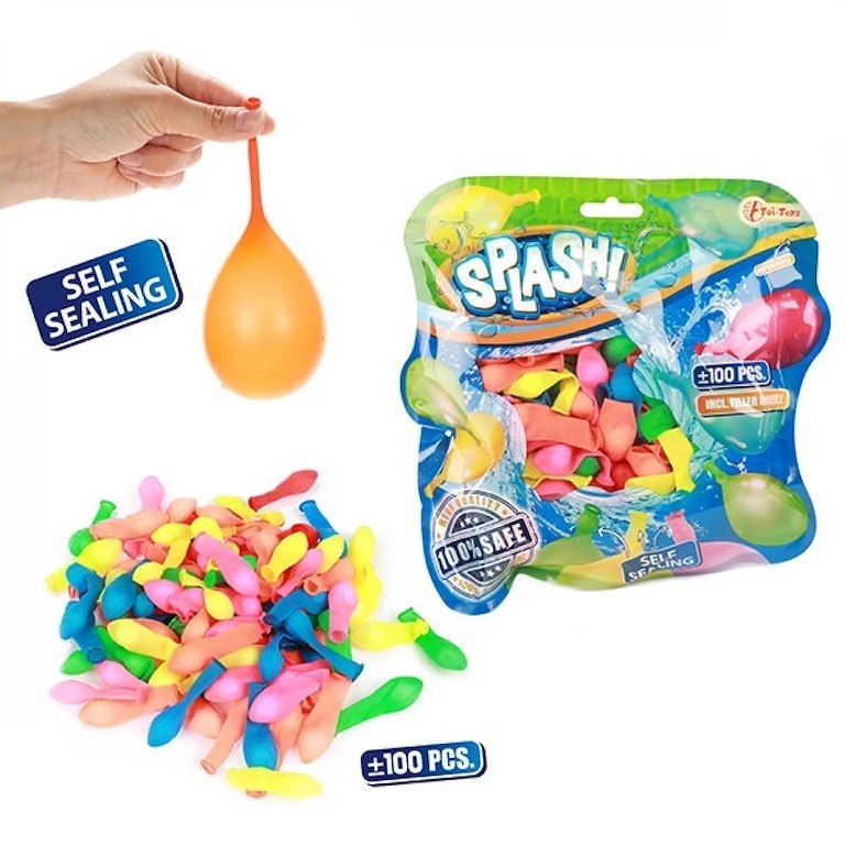 VODENI BALONI SPLASH 100PCS 65823A