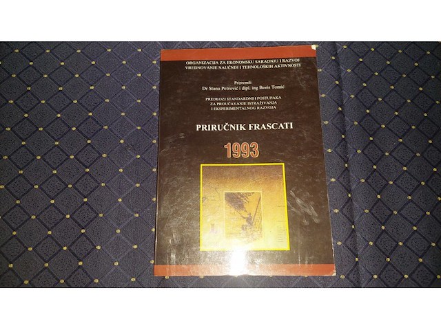 Prirucnik Frascati 1993