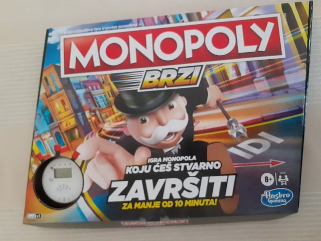 Društvena igra Monopol BRZI Hasbro