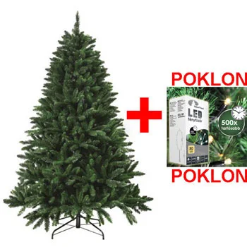 Novogodišnja jelka Nordmann Supreme 210cm + POKLON lampice 80 komada
Slični artikli