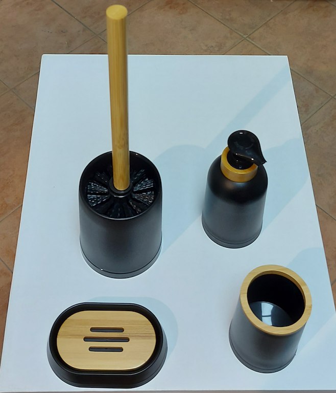 Galanterija bamboo&black set