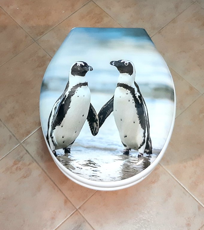 WC daska univerzalna – Pingvini