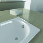 Emajlirana kada 170×70 Smavit