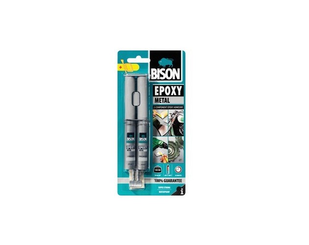 Bison Epoxy Dvokomponentni Lepak Za Metal 24ml