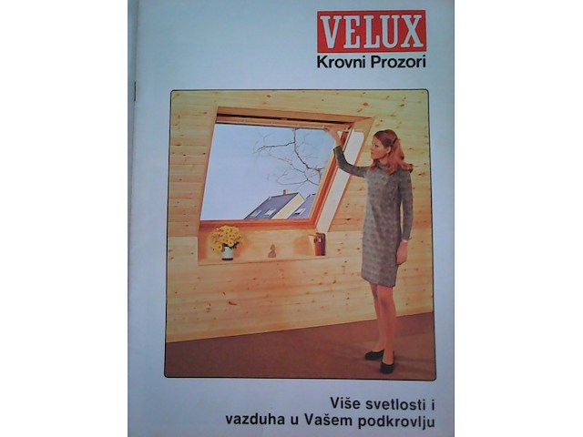 STARI KATALOG VELUX KROVNI PROZORI EX YU