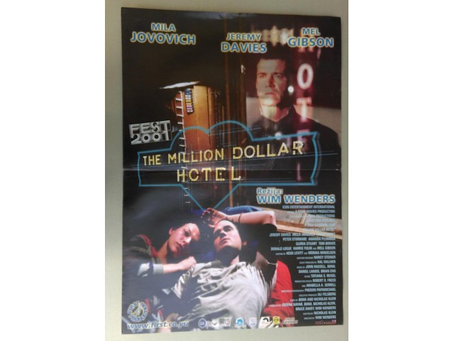 The Million Dollar Hotel, 2000 g,  Wim Wenders