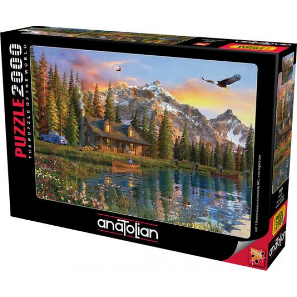 Anatolian Puzzle Oldlook Cabin 2000 pcs 139336