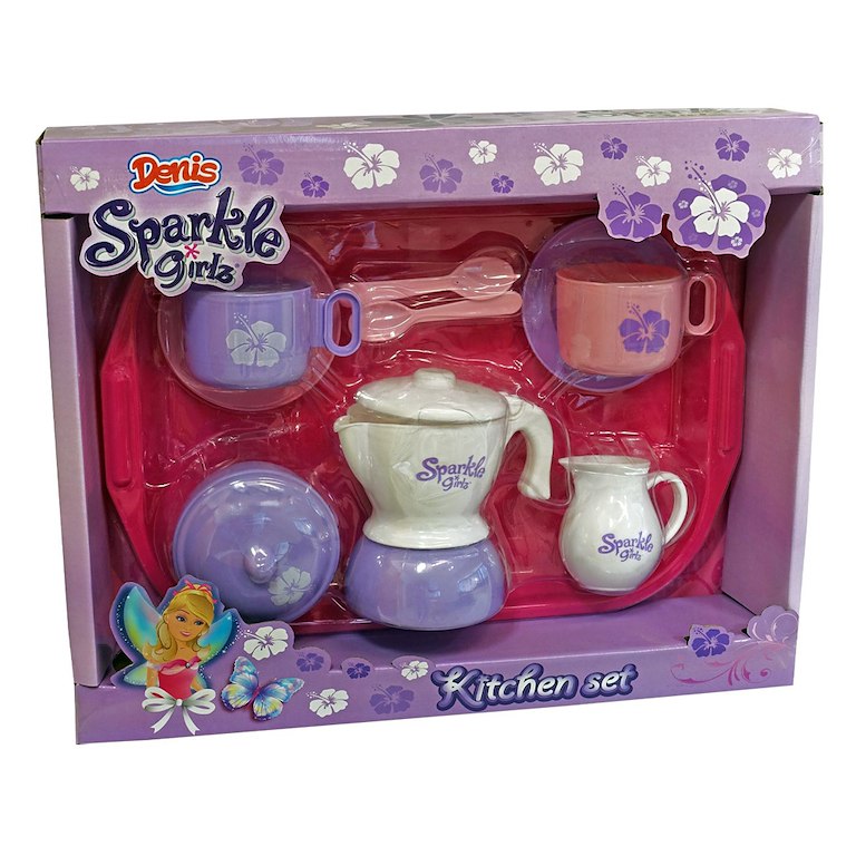 Sparkle Girlz Igračka Set za čaj 44-604000