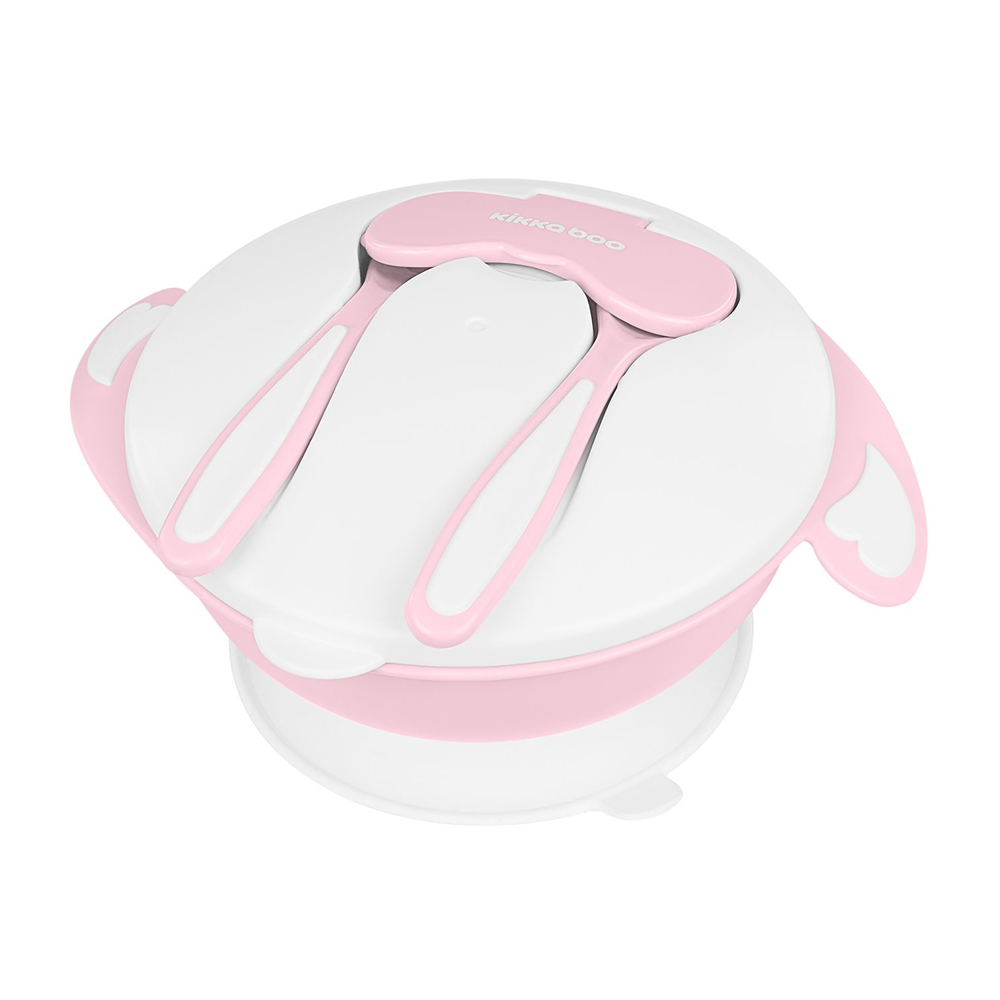 Kikka Boo Bebi činija 4in1 Pink KKB40069