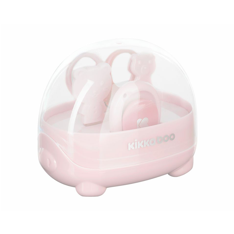 Kikka Boo Manikir set za bebe 4 dela Bear Pink KKB90061