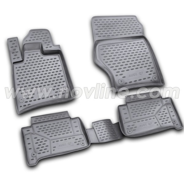 3D Patosnice AUDI Q7 (4L) 2005-2015, set 4 kom.