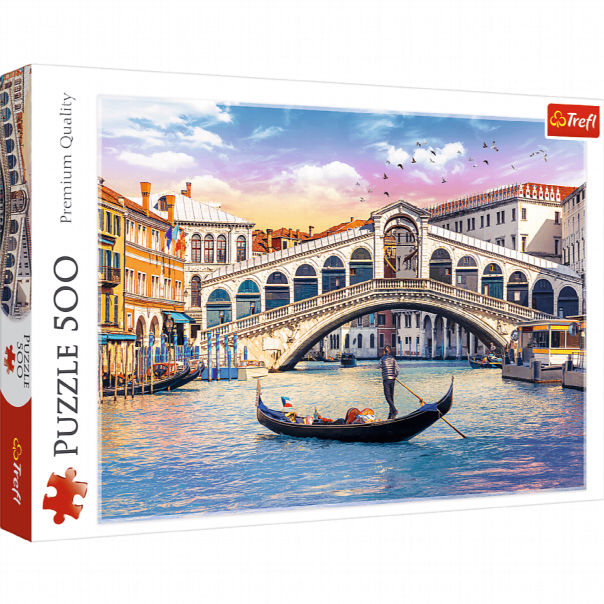 TREFL Puzzle Rialto most, Venecija - 500 delova