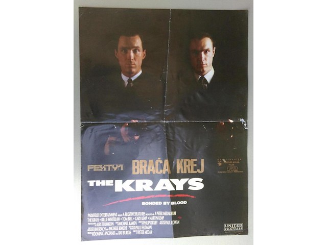 Braca Krej / The Krays, 1990 g. Retko !!!