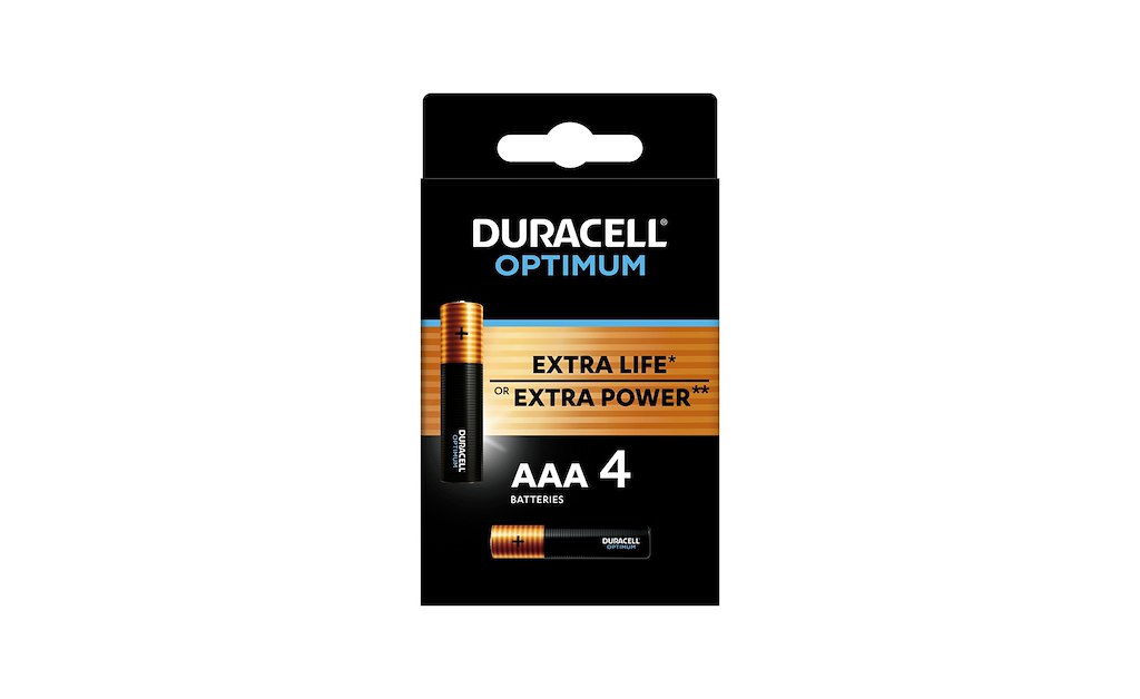 Duracell Optima AAA K4 baterije