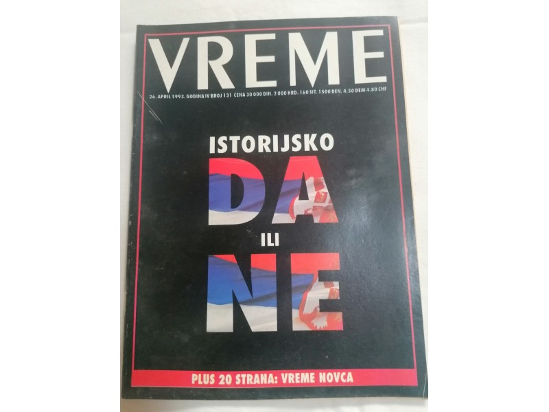 VREME br 131 26.04.1993.