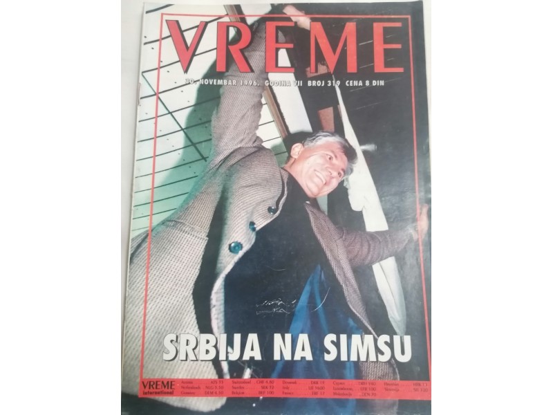 VREME br 319 30.11.1996.