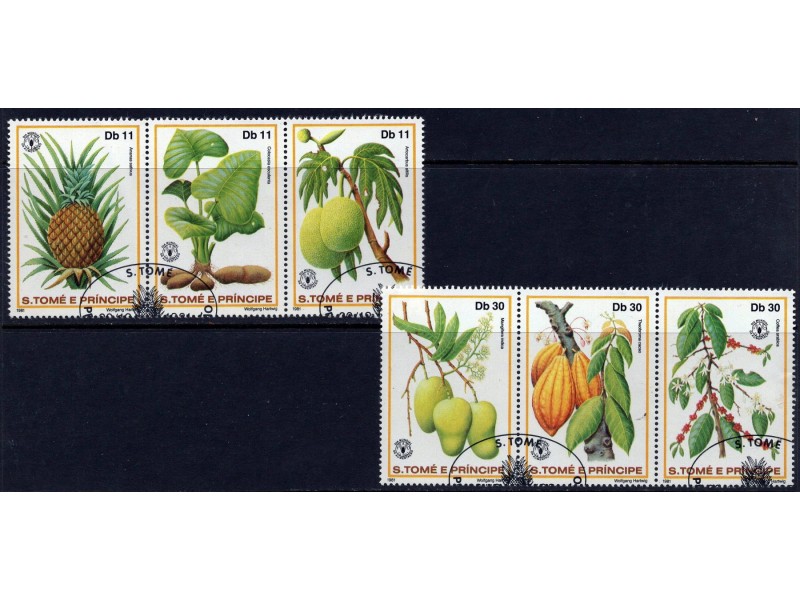 Sao Tome e Principe 1981. Komplet serija FLORA