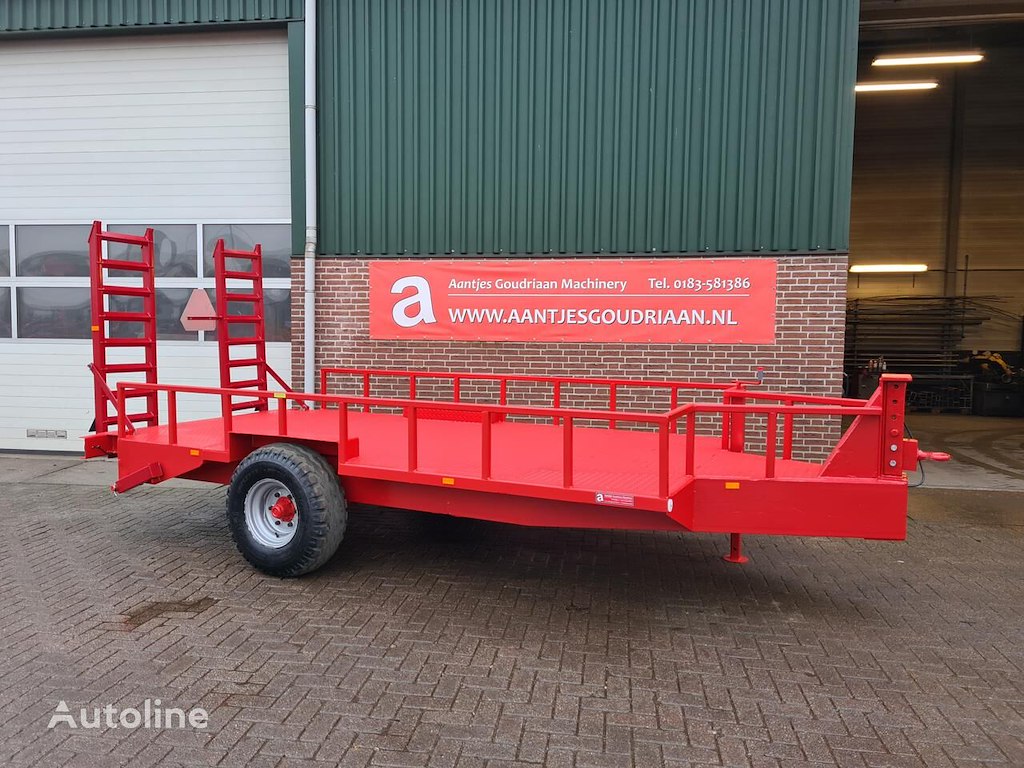 Nova Oprijwagen/ bakkenwagen prikolica za građevinske strojeve