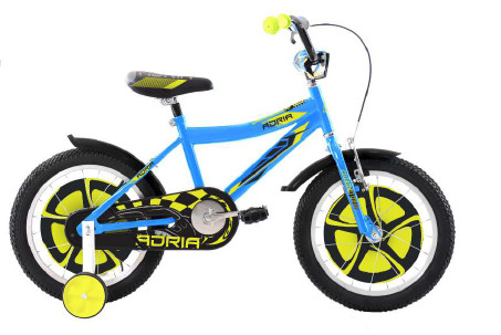 ADRIA Bicikl rocker 16" plavo-žuta 10" 920127-16 ( RATA 12 x 891 RSD )