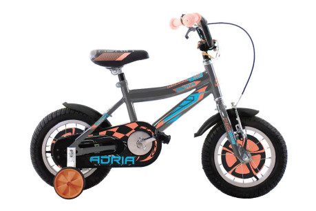 ADRIA Bicikl rocker 12" sivo-narandžasta 9" 920123-12 ( RATA 12 x 841 RSD )