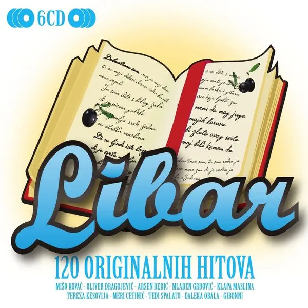 RAZNI IZVODJACI - Libar - 120 originalnih hitova