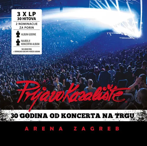 PRLJAVO KAZALIŠTE - CD 30 Godina Od Koncerta Na Trgu, Arena Zagreb