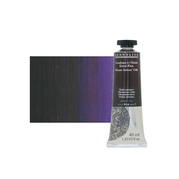 Sennelier Extra-fine Oil colour Tube 40 ml - 1.35 fl oz S2-Ultramarine vio