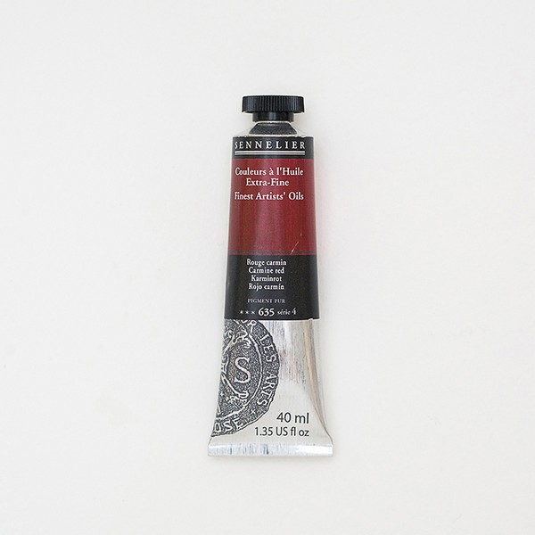 Sennelier Extra-fine Oil colour Tube 40 ml - 1.35 fl oz S4-Carmine red