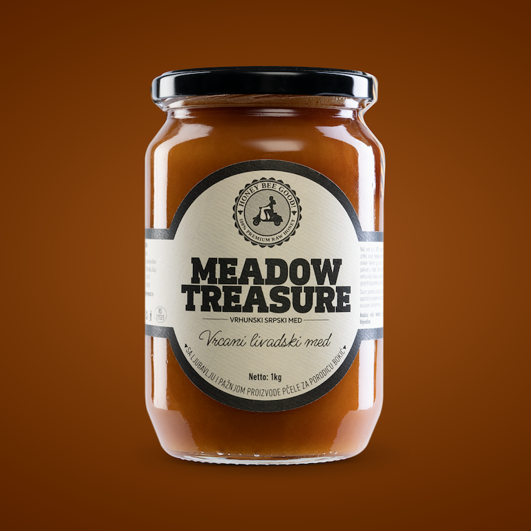 Meadow Treasure – Vrcani Livadski Med 1kg