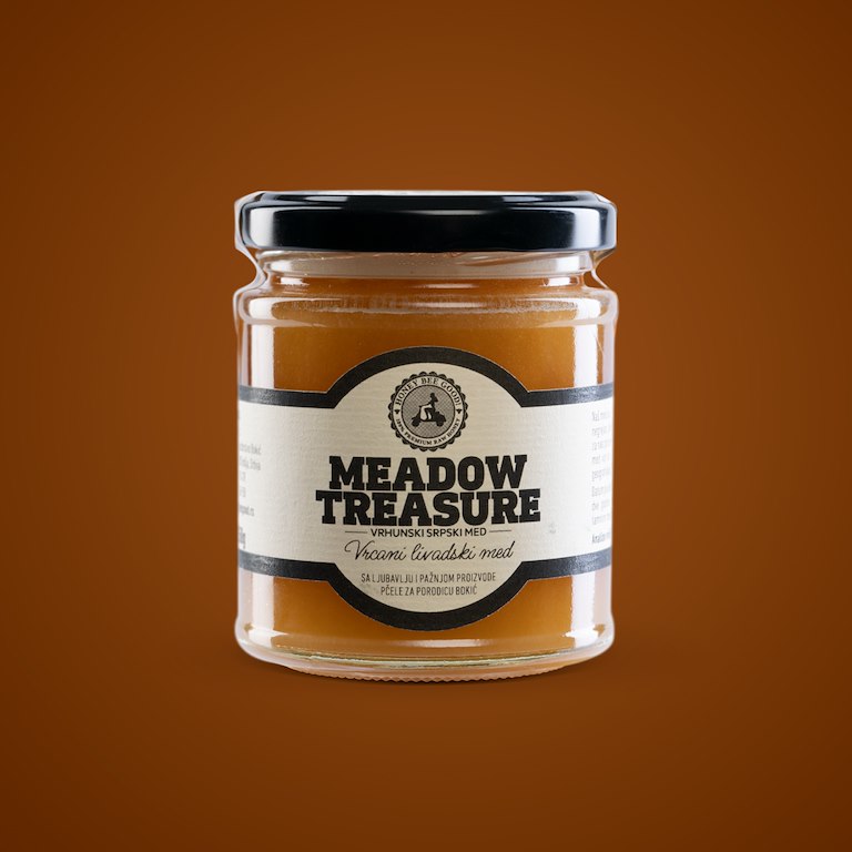 Meadow Treasure – Vrcani Livadski Med 250g