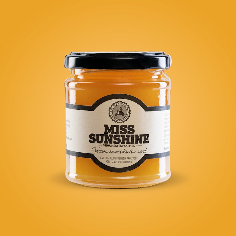 Miss Sunshine – Vrcani Suncokretov Med 250g