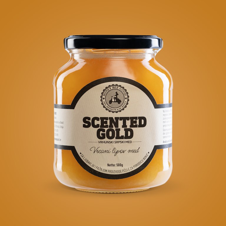 Scented Gold – Vrcani Lipov Med 500g