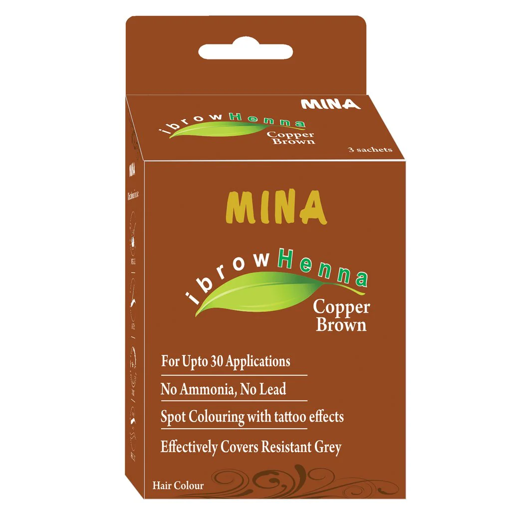 COPER BROWN MINA HENNA