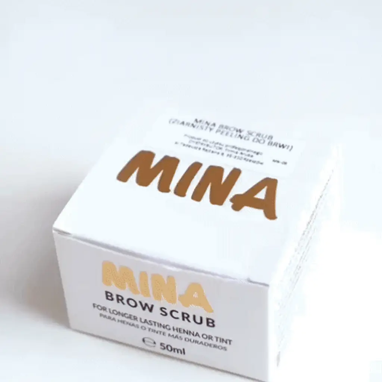 Brow scrub